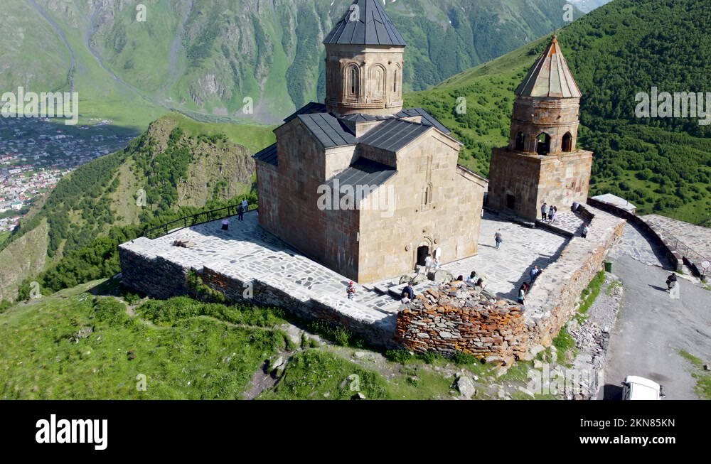 Holy gergeti trinity Stock Videos & Footage - HD and 4K Video Clips - Alamy