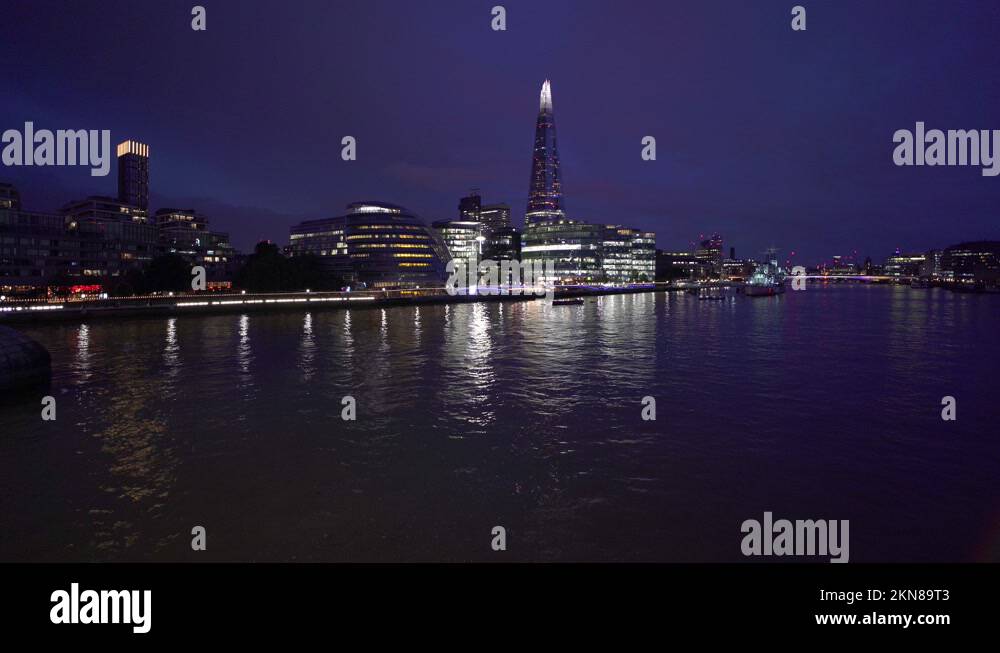 Southbank night view london Stock Videos & Footage - HD and 4K Video ...