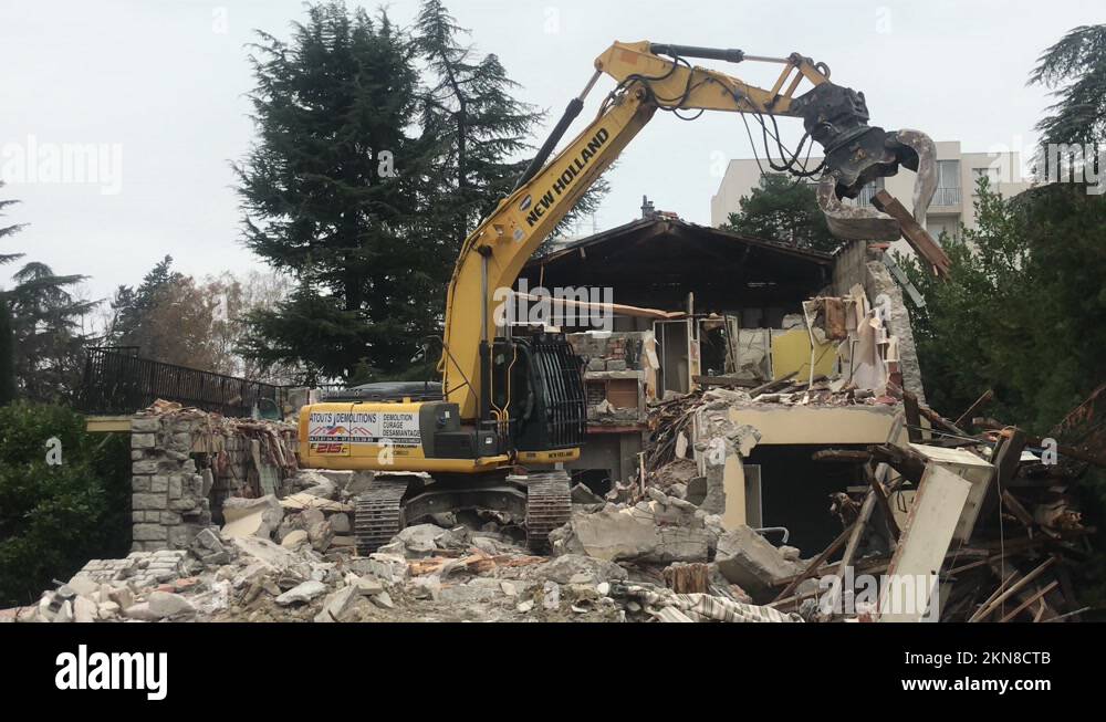 Excavator grab on construction Stock Videos & Footage - HD and 4K Video ...