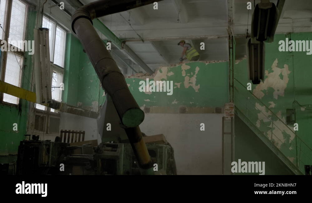 Demolition work restoration Stock Videos & Footage - HD and 4K Video ...