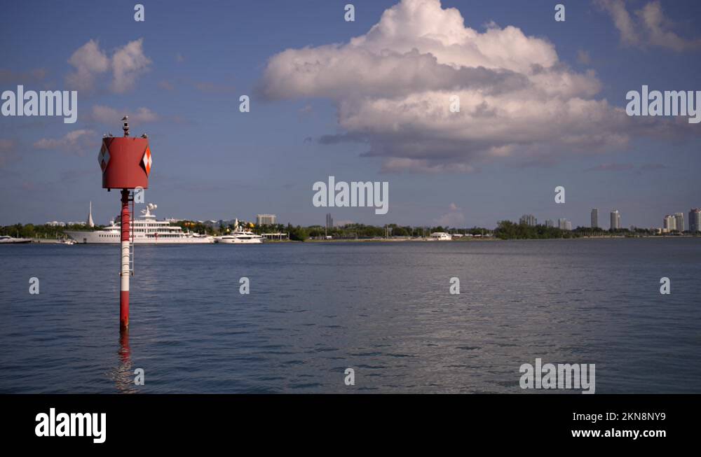 Channel marker in the bay Stock Videos & Footage - HD and 4K Video ...