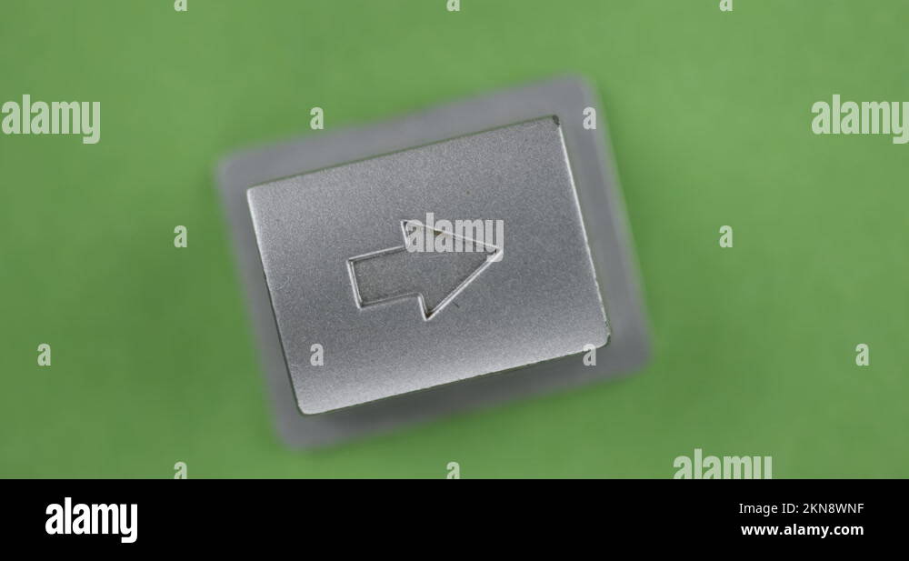 Rotation, button with ARROW symbol. Arrow icon. View from above ...