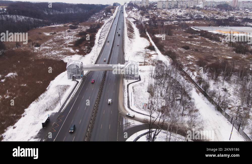 Overhead pedestrian crossing Stock Videos & Footage - HD and 4K Video ...