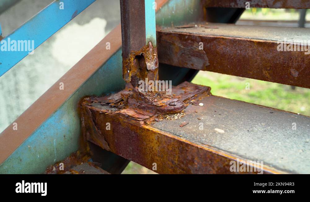 Broken steel railing Stock Videos & Footage - HD and 4K Video Clips - Alamy