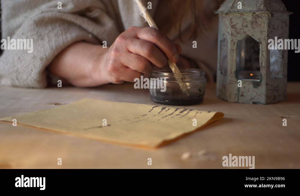 Feather and ink Stock Videos & Footage - HD and 4K Video Clips - Alamy
