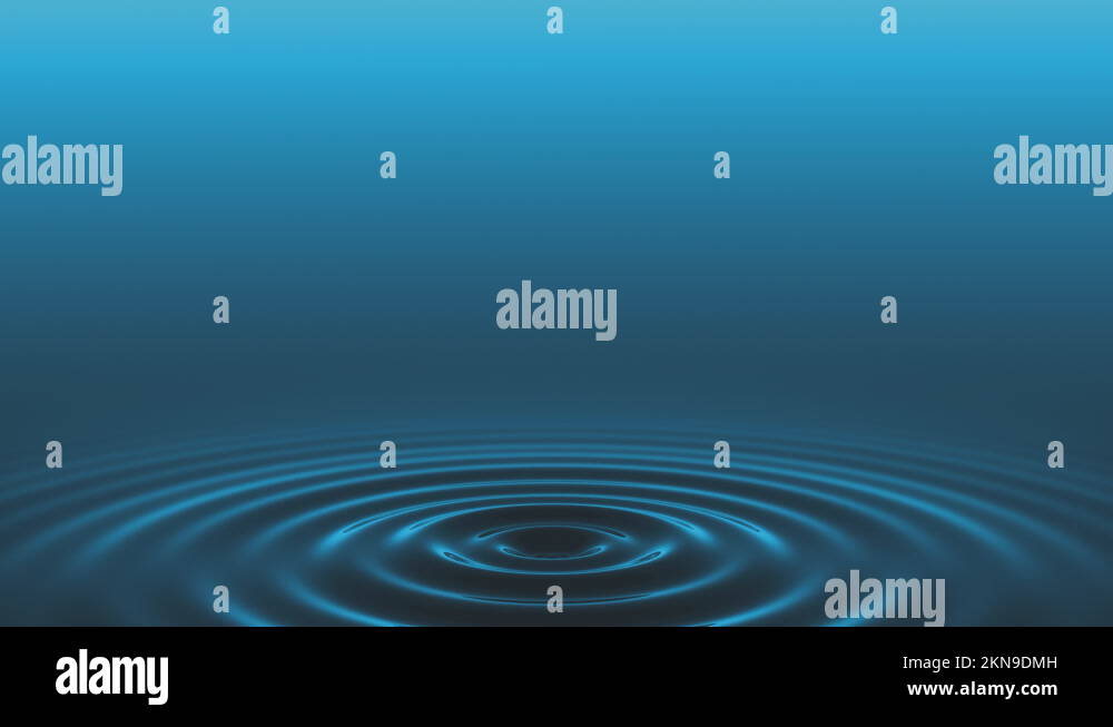 Blue ripple background visual loop animation in 4k Stock Video Footage ...