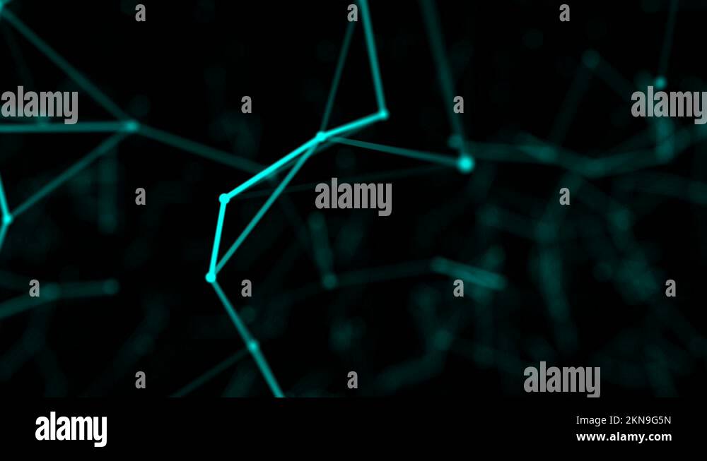 Scientific background and abstract technology. Plexus digital dynamic ...