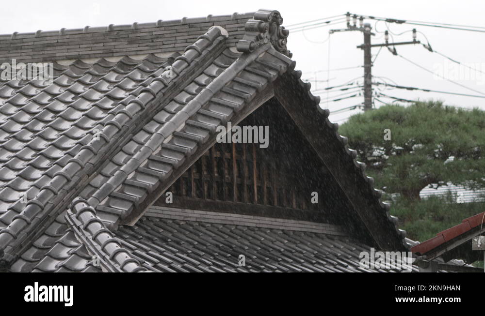 Traditional japanese roof tile Stock Videos & Footage - HD and 4K Video ...