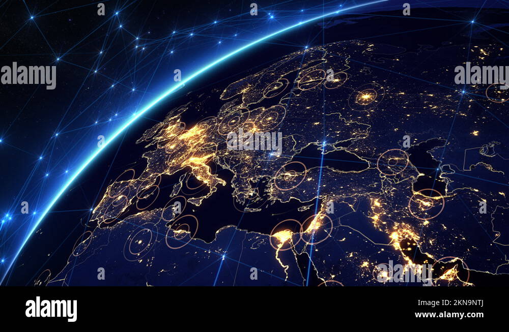 Asia from space network Stock Videos & Footage - HD and 4K Video Clips ...