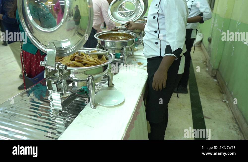 People group catering buffet food Stock Videos & Footage - HD and 4K ...