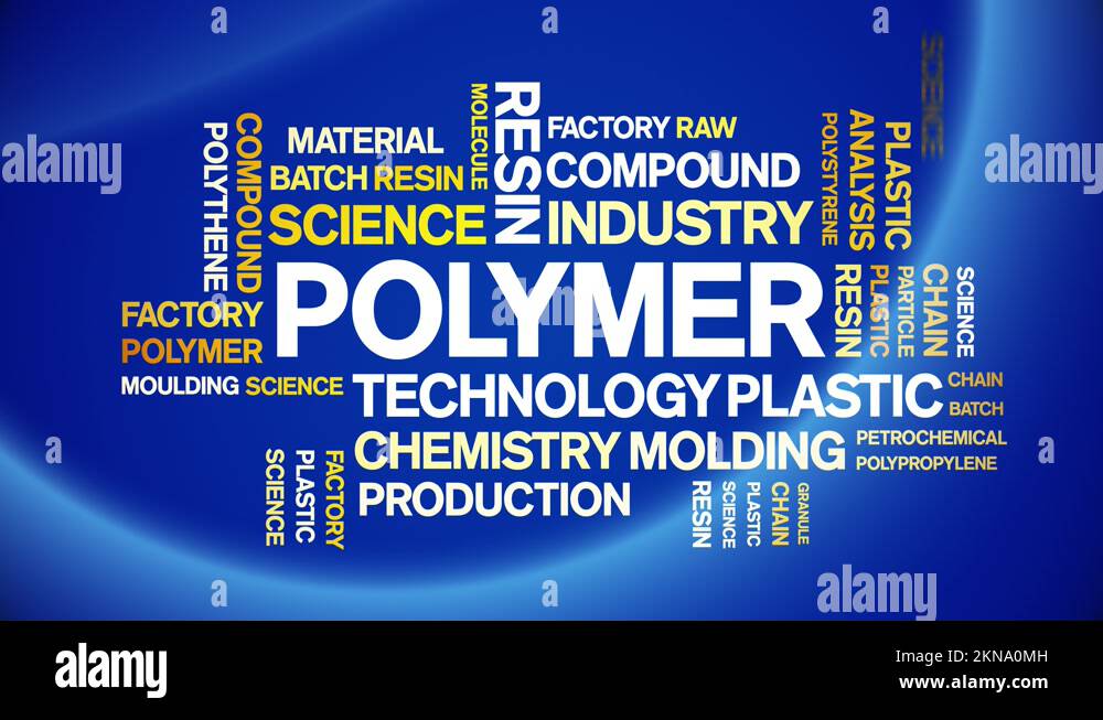 Polymer animated word cloud,design animation kinetic typography seamless loop Stock Video ...
