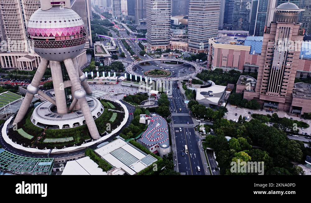 Oriental pearl shanghai china asia architecture Stock Videos & Footage ...