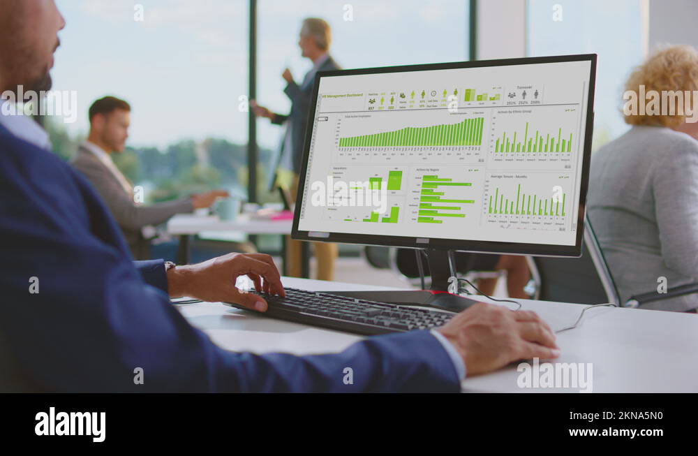 Data analyst monitor Stock Videos & Footage - HD and 4K Video Clips - Alamy