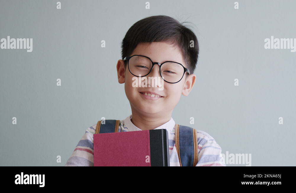 Boy smile backpack Stock Videos & Footage - HD and 4K Video Clips - Alamy