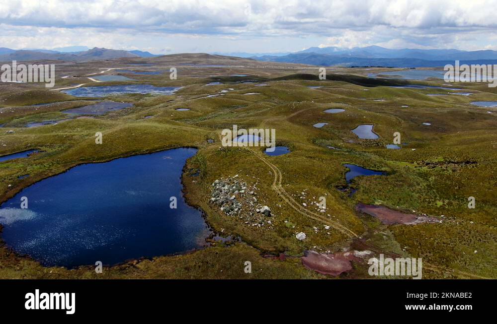 Beautiful Scenery At The Water Reserves Of Lagunas de Alto Peru In ...