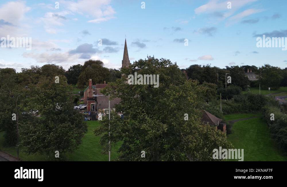 Church tower behind trees Stock Videos & Footage - HD and 4K Video ...