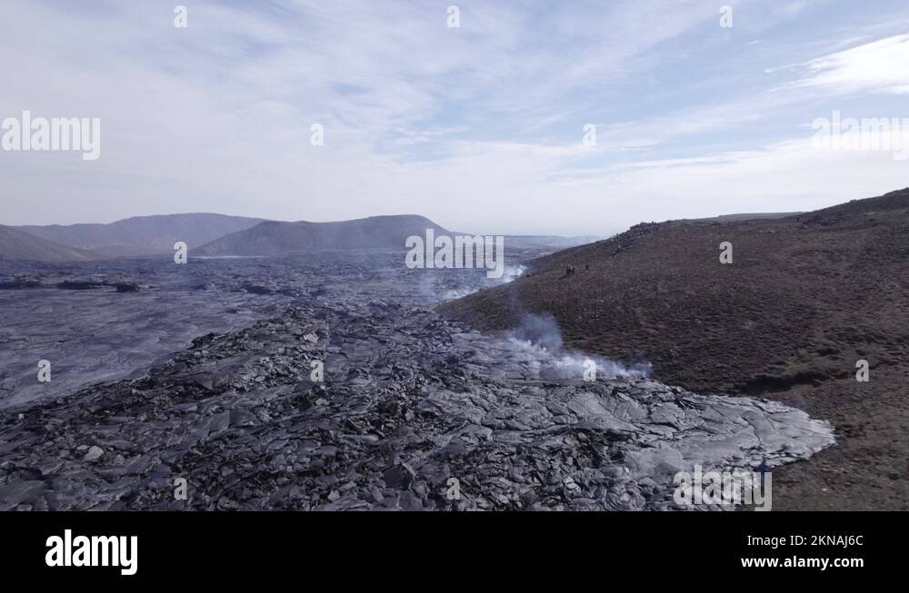 Basaltic Lava Field In Natthagi Valley From The Volcanic Eruption Of ...