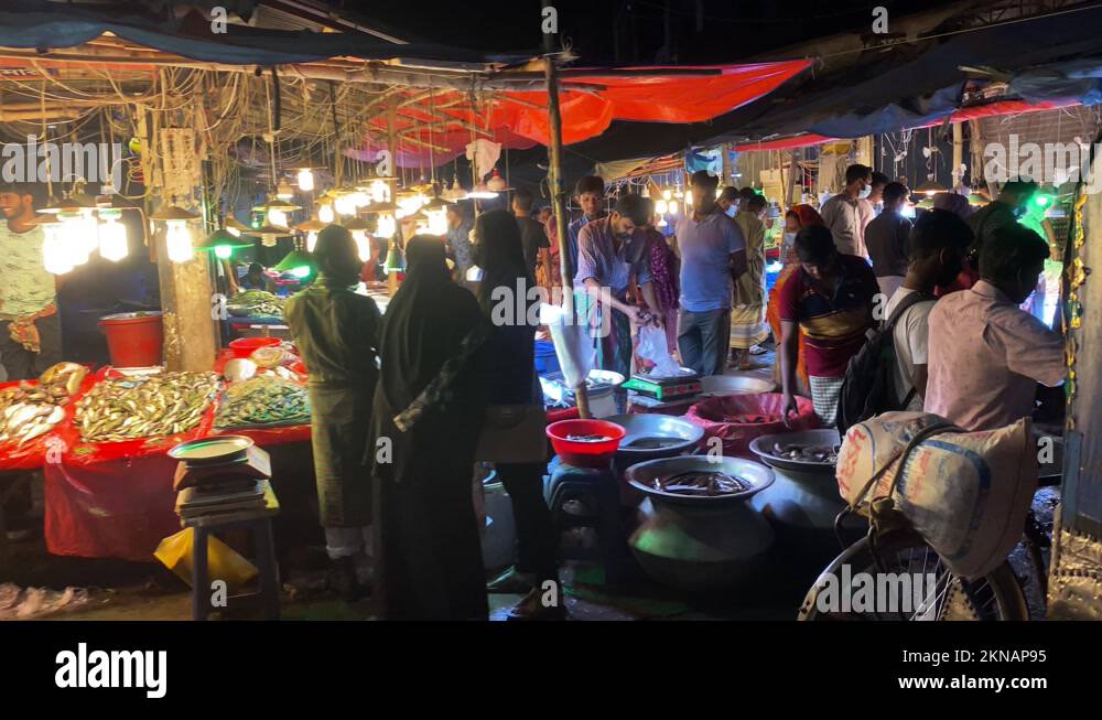 Fish market at night Stock Videos & Footage - HD and 4K Video Clips - Alamy