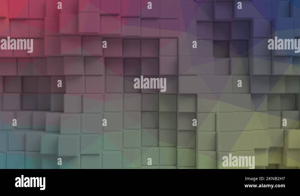 motion effect with geometric shapes. colors for background Stock Video ...