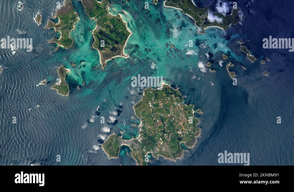 Aerial view of the scilly islands Stock Videos & Footage - HD and 4K ...