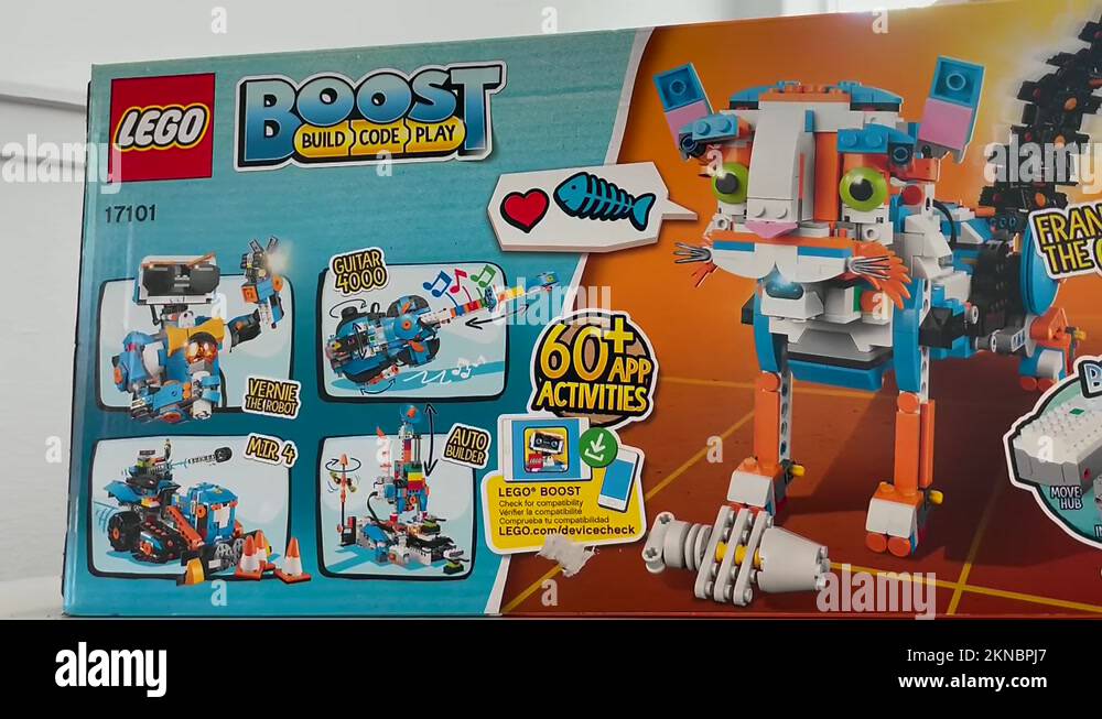 Coding toys for kids. The LEGO BOOST Creative toolbox takes a DIY ...