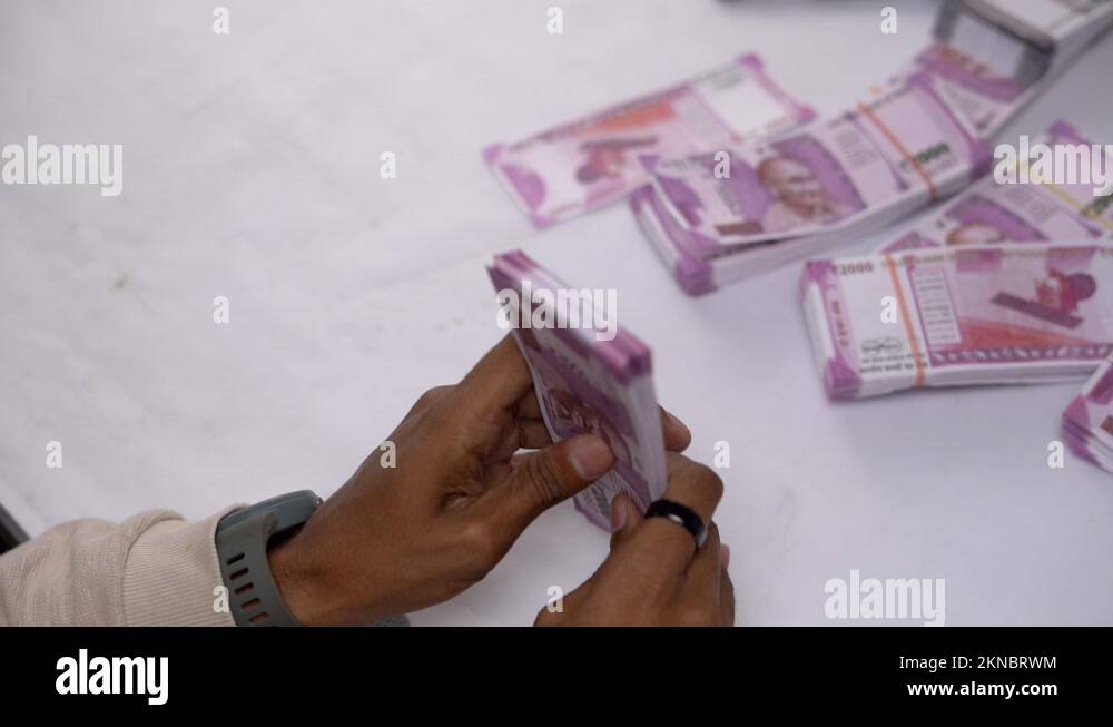 Stack of indian currency notes Stock Videos & Footage - HD and 4K Video ...