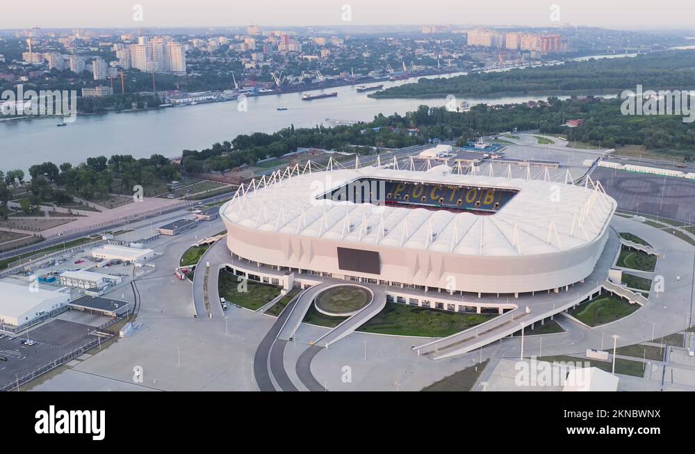 Rostov-on-Don, Russia. Rostov Arena. Football stadium, venue of the ...