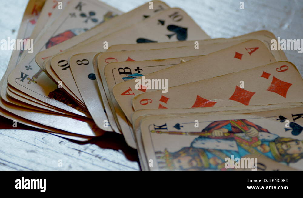 Vintage card deck Stock Videos & Footage - HD and 4K Video Clips - Alamy