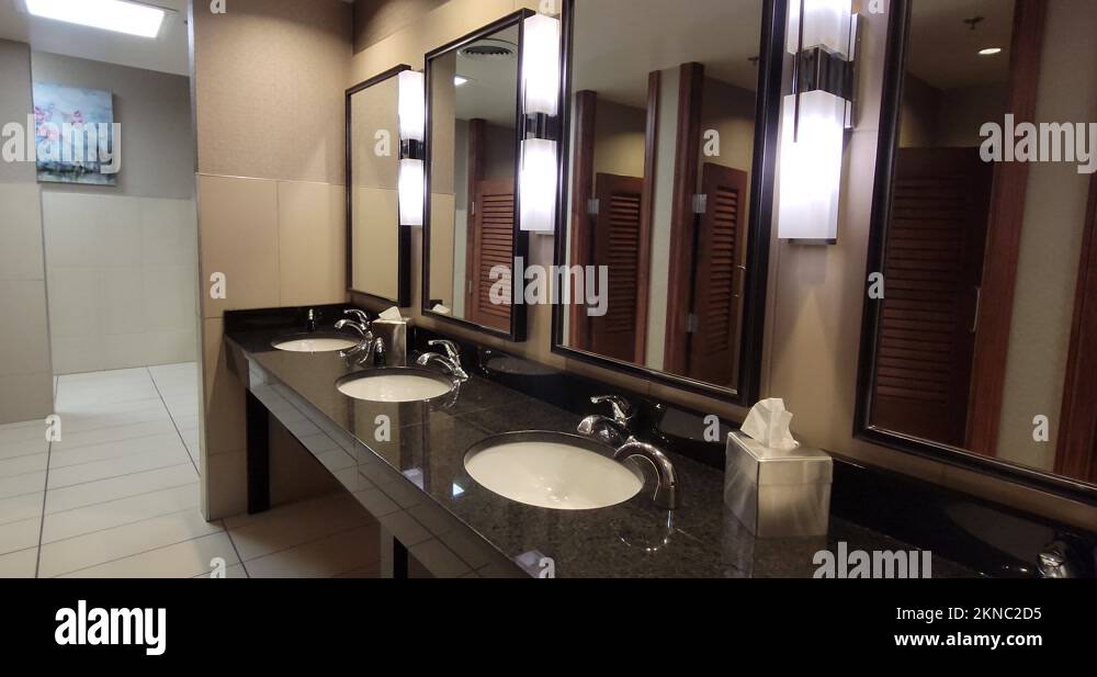 Clean and modern restroom Stock Videos & Footage - HD and 4K Video ...