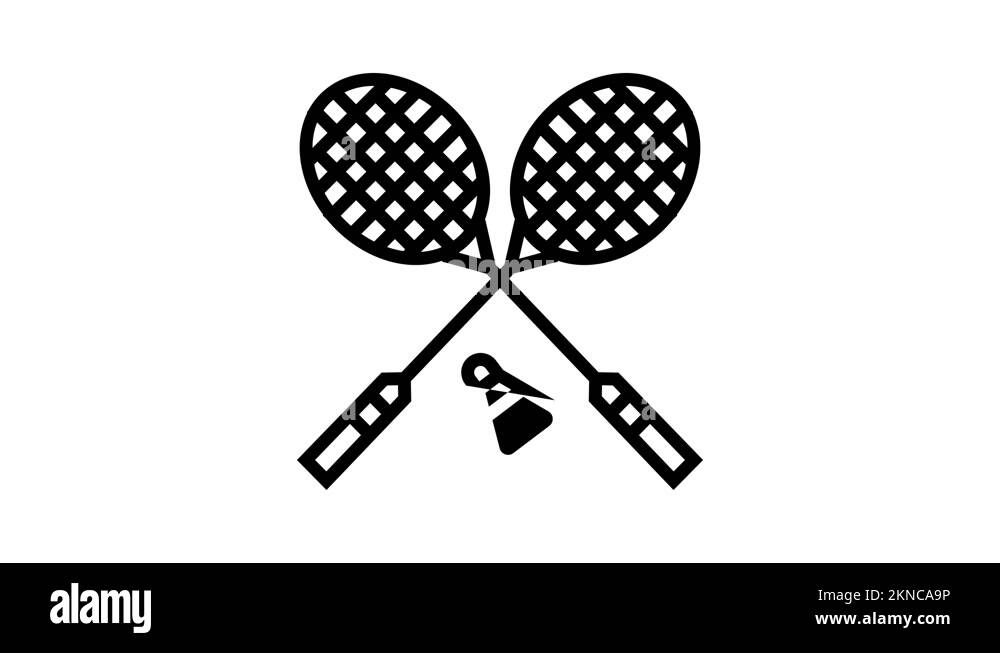 Badminton pictogram Stock Videos & Footage - HD and 4K Video Clips - Alamy