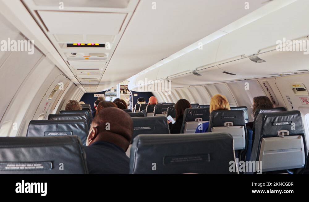 Modern commercial plane interior Stock Videos & Footage - HD and 4K ...