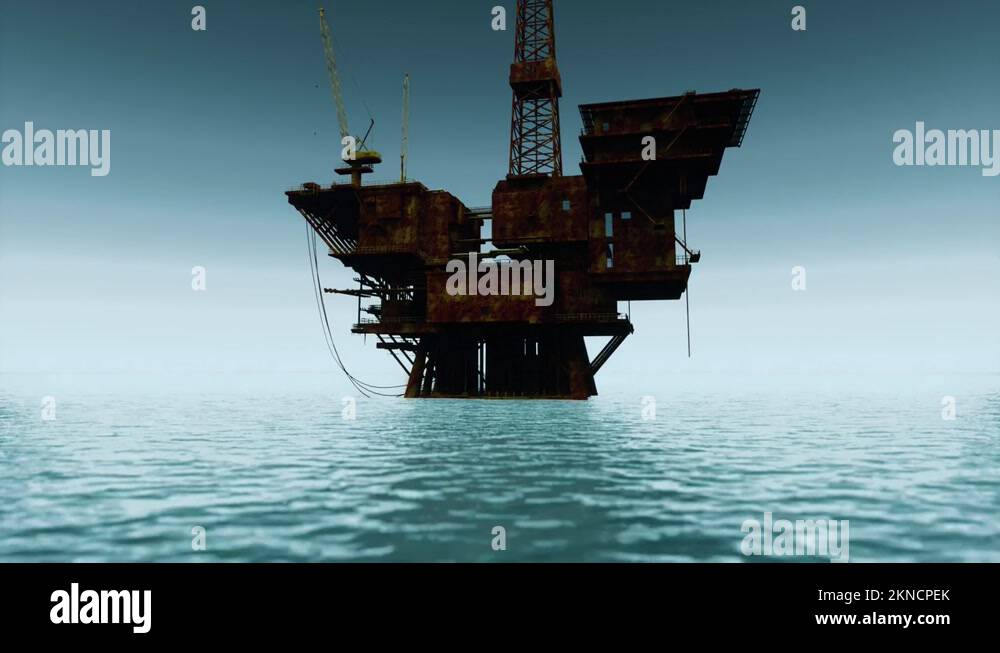 Offshore building oil rig Stock Videos & Footage - HD and 4K Video ...