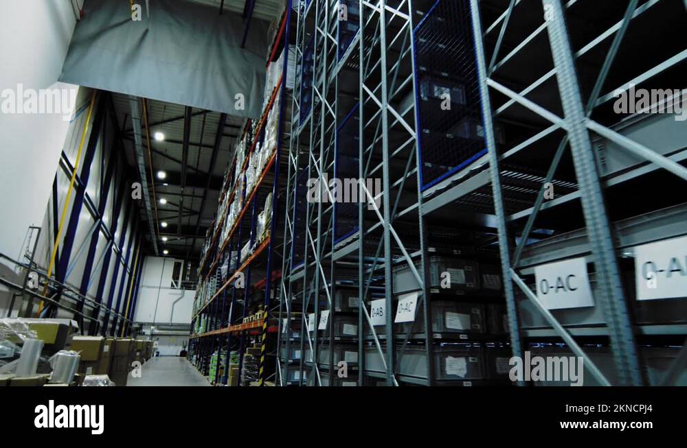 Multi-storey storage solutions at fulfilment house, logistics and Stock ...