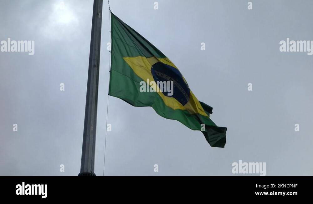 Brazilian pole flag Stock Videos & Footage - HD and 4K Video Clips - Alamy