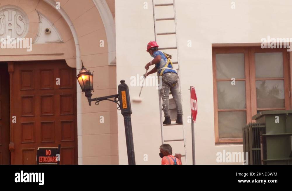 Contractor painting wall Stock Videos & Footage - HD and 4K Video Clips ...