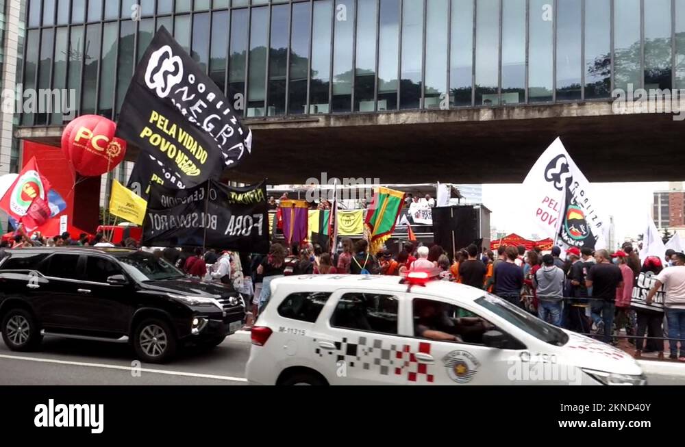 Brazilian protest bolsonaro Stock Videos & Footage - HD and 4K Video ...