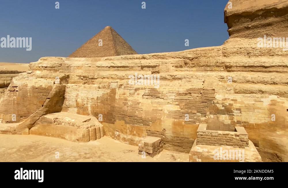 Sphinx great pyramid in background Stock Videos & Footage - HD and 4K ...