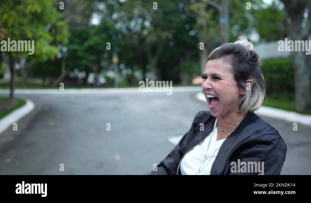 Two friends real life laugh and smile, authentic genuine bonding moment ...