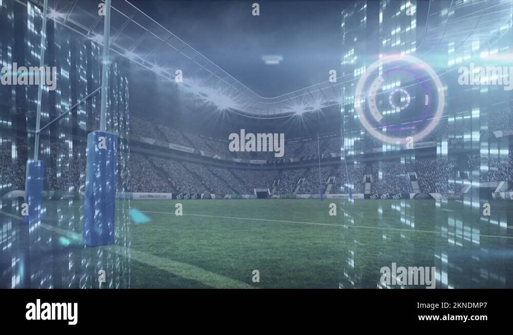 Football stadium pitch grass lights Stock Videos & Footage - HD and 4K ...