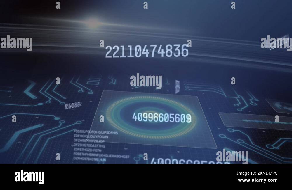 Animation changing numbers circuit board Stock Videos & Footage - HD and 4K Video Clips - Alamy