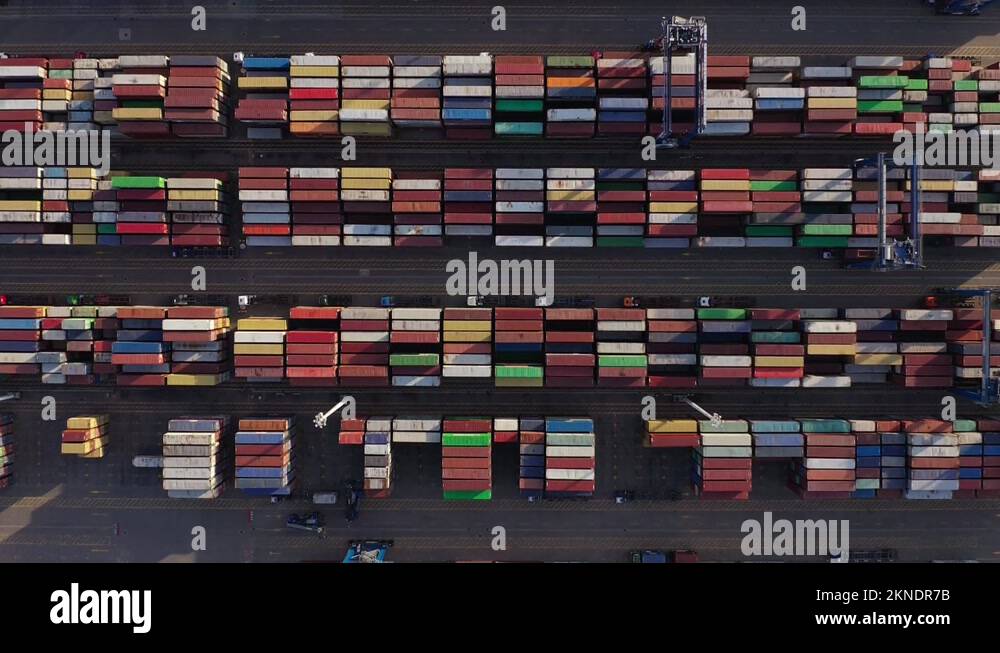 Intermodal shipping containers Stock Videos & Footage - HD and 4K Video ...