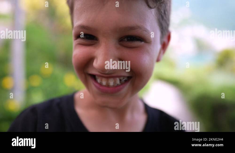 Portrait handsome child boy smiling Stock Videos & Footage - HD and 4K ...
