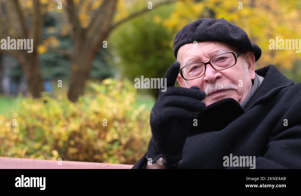 Old man points Stock Videos & Footage - HD and 4K Video Clips - Alamy