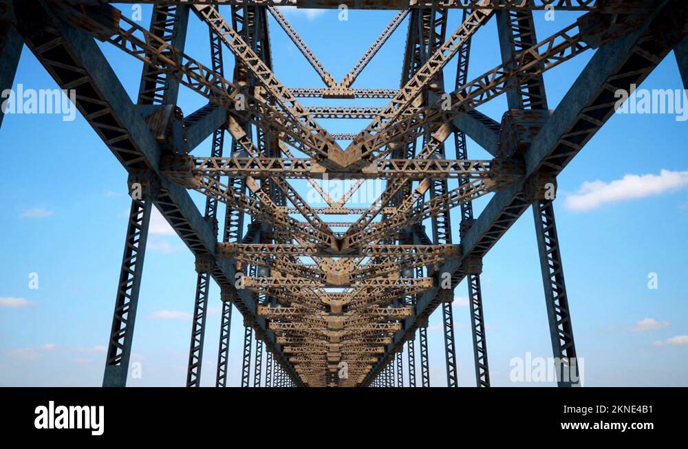 Rusty steel girder bridge Stock Videos & Footage - HD and 4K Video ...