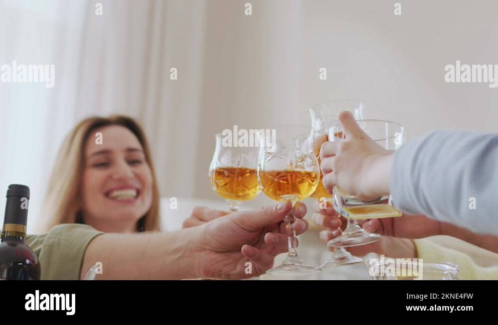 People laughing at dinner table Stock Videos & Footage - HD and 4K ...