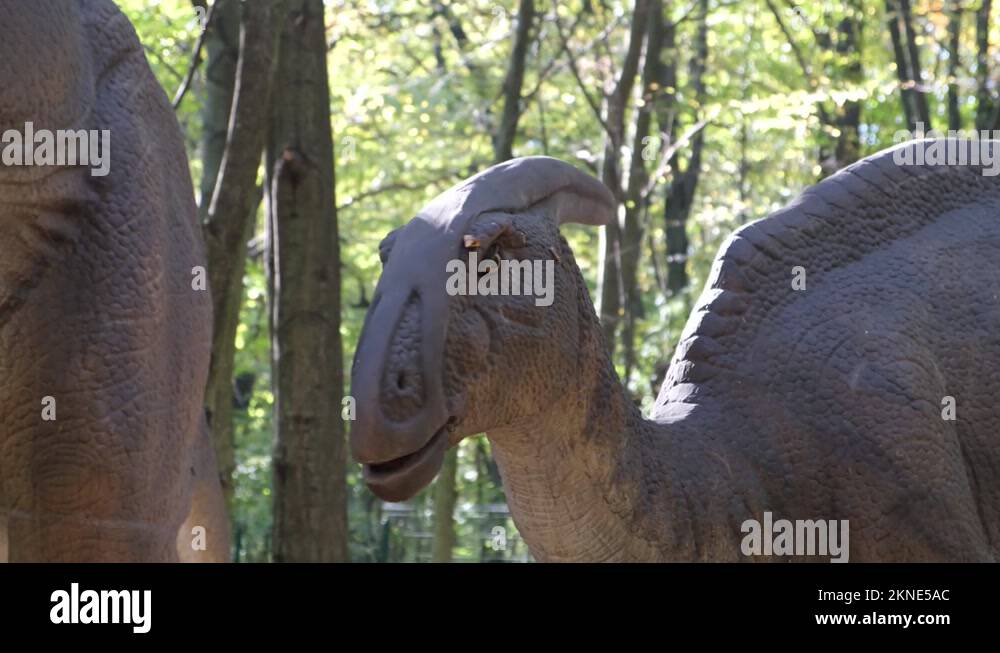 Giant models of dinosaurs Stock Videos & Footage - HD and 4K Video Clips - Alamy