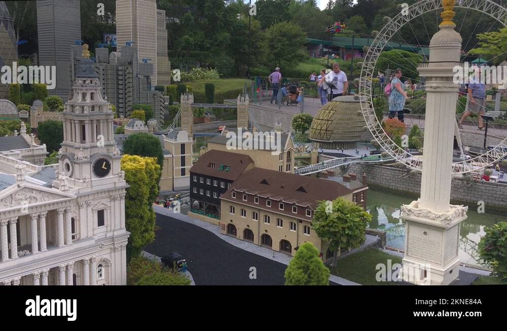 London City In Miniature At The Legoland Windsor Resort In Berkshire ...
