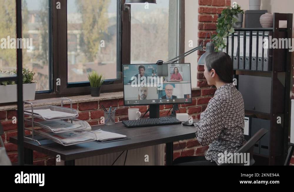 Video call business Stock Videos & Footage - HD and 4K Video Clips - Alamy