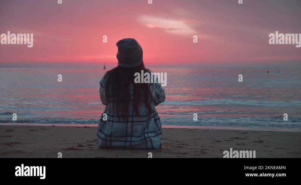 Melancholic woman beach Stock Videos & Footage - HD and 4K Video Clips ...