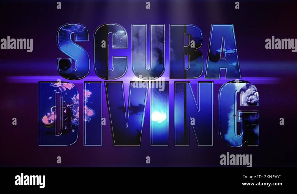 Scuba diving word silhouette Stock Videos & Footage - HD and 4K Video ...